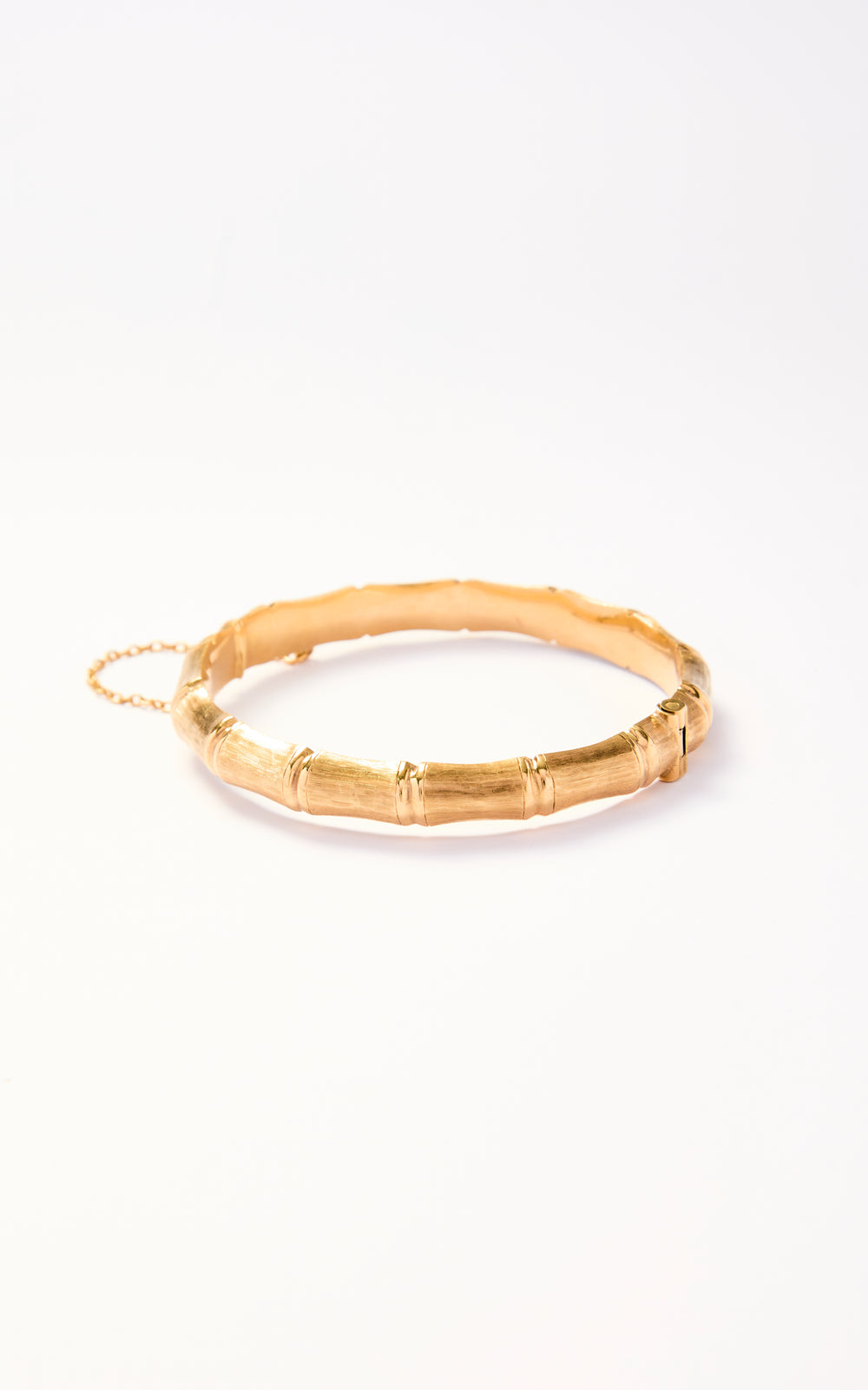 Vintage 9ct Gold Bamboo Bangle